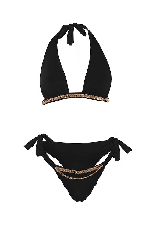 DEVI COLLECTION Ženski dvodelni kupaći kostim Kasia crni