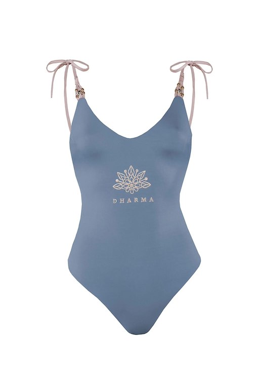 DEVI COLLECTION Ženski jednodelni kupaći kostim Sienna plavi