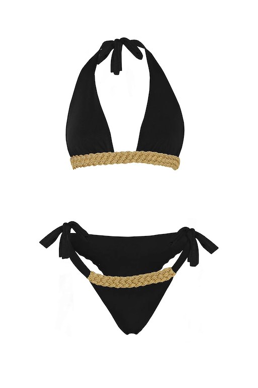 DEVI COLLECTION Ženski dvodelni kupaći kostim Kalina crni