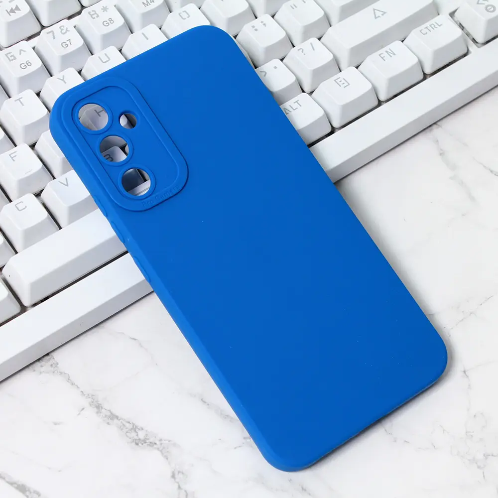 TERACELL Maska za Samsung A346B Galaxy A34 5G Silikon Pro Camera plava
