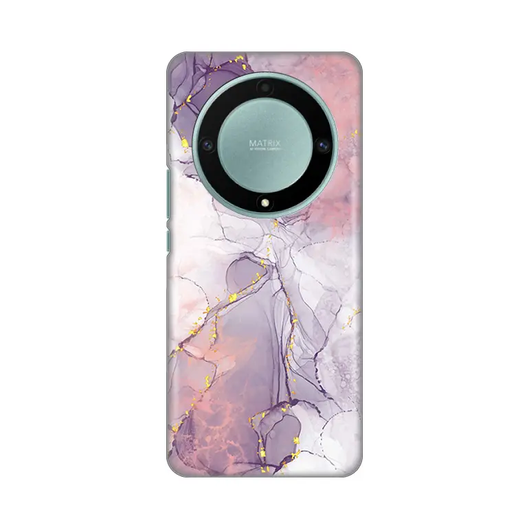 Silikonska maska za Honor Magic 5 Lite Pink Marble Print šarena