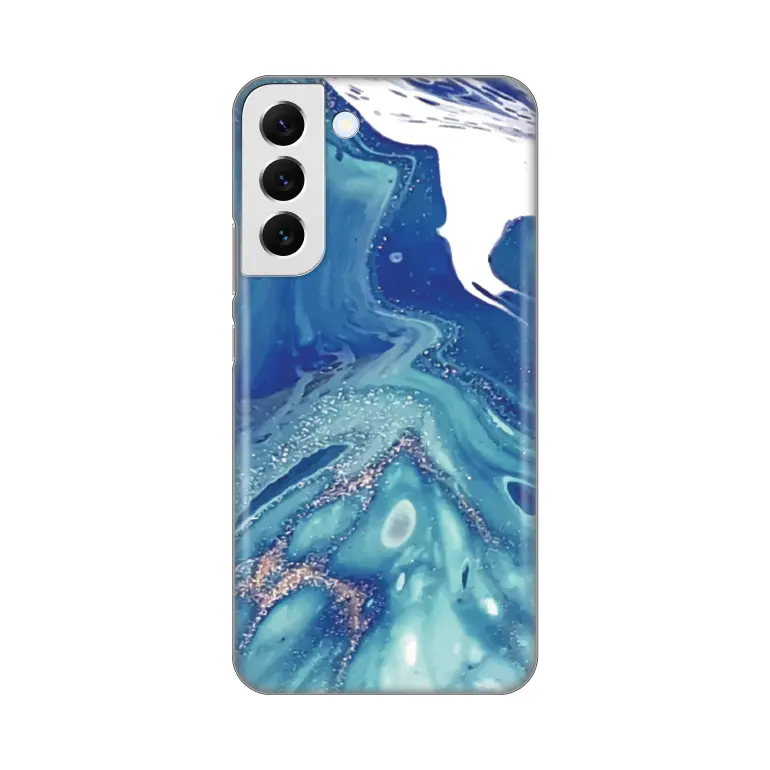 Silikonska maska za Samsung S906B Galaxy S22 Plus Blue Marble Print plava