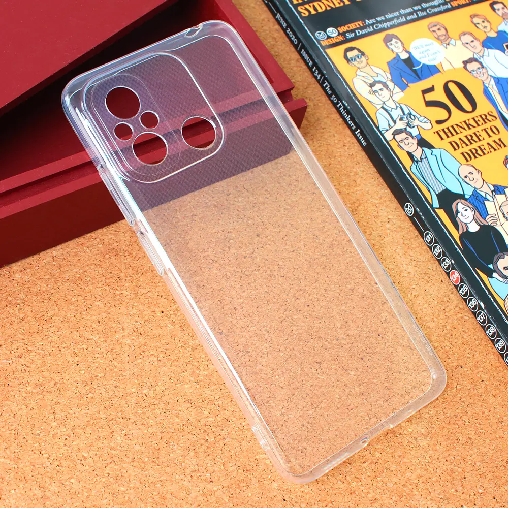 TERACELL Silikonska maska za Xiaomi Redmi 12C Ultra Thin providna