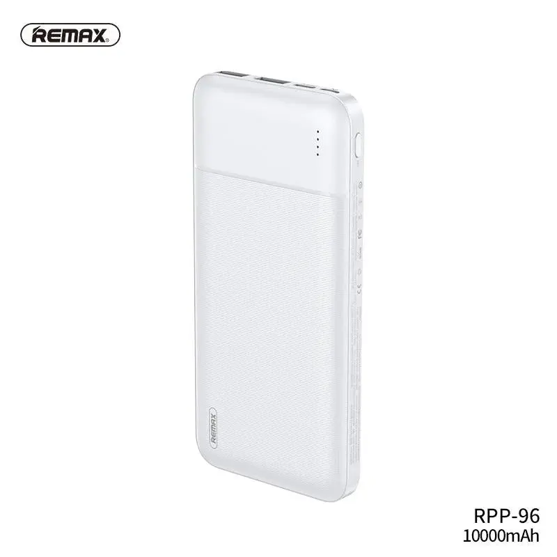 REMAX Back up baterija Lango RPP-96 2USB 10000mAh bela