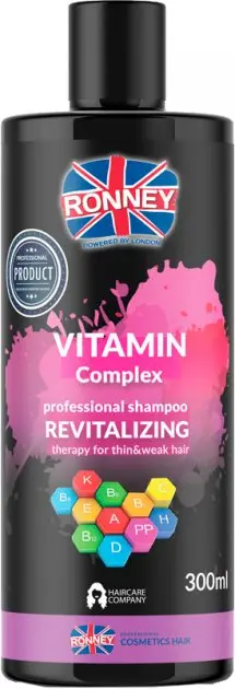 RONNEY Šampon za revitalizaciju tanke i lomljive kose Vitamin Complex 300ml