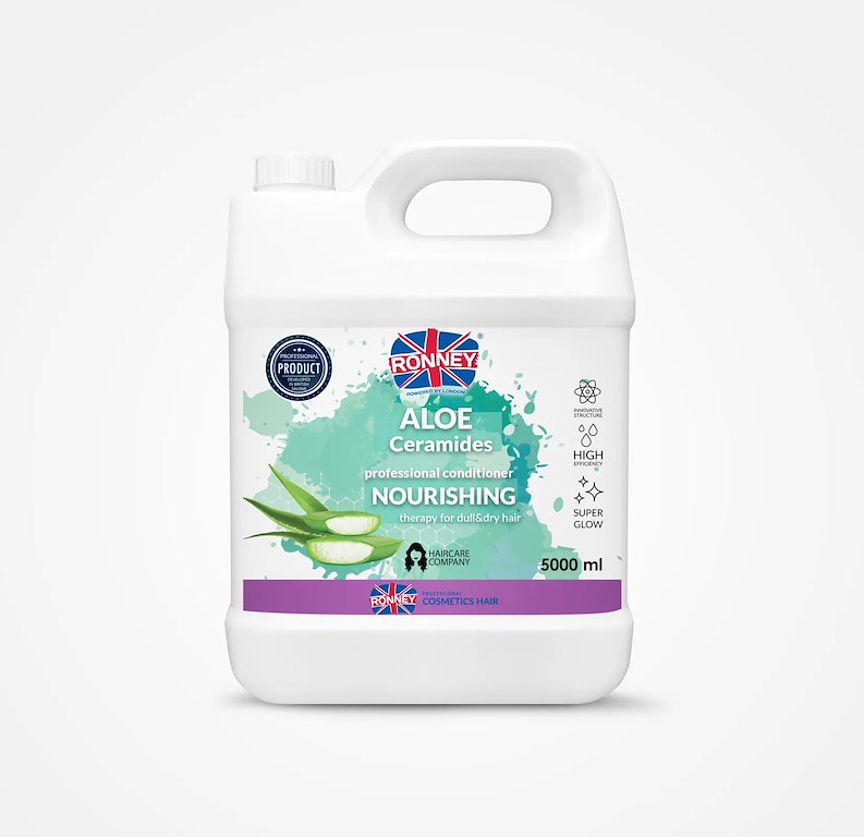 RONNEY Balzam za suvu kosu Aloe Ceramides 5000ml