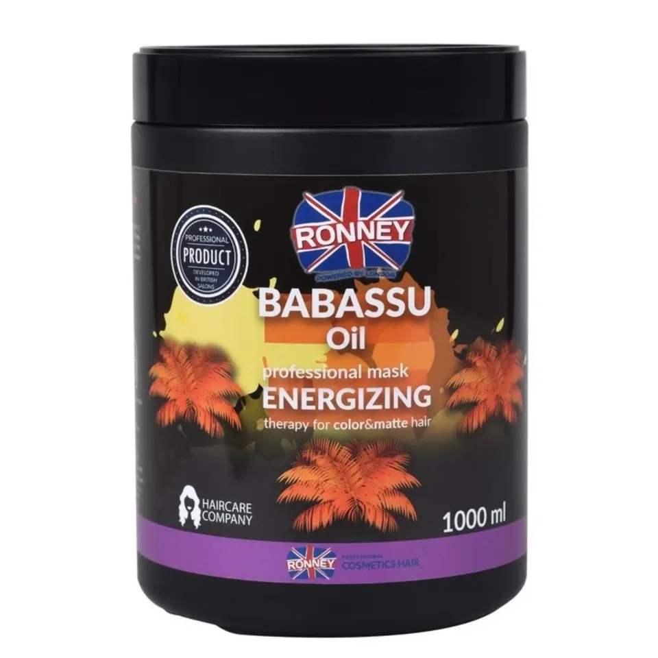 RONNEY Maska za farbanu kosu BABASSU ENERGIZING 1000ml