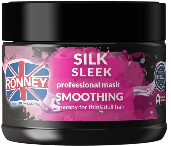 RONNEY Maska za tanku kosu Silk Sleek 300ml