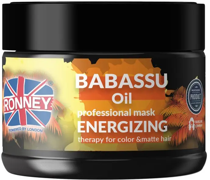 RONNEY Maska za farbanu kosu Babassu Energizing 300ml