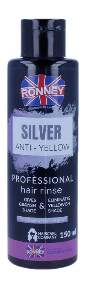 RONNEY Preparat za neutralisanje žutih tonova kose Silver 150ml