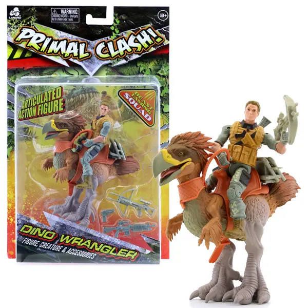 LANARD Akciona figurica Primal Clash Dino Wrangler Titanis