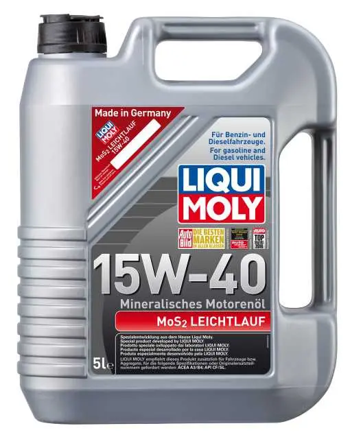 LIQUI MOLY Ulje za motor MOS2 Leichtlauf sae 15W-40 5L