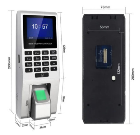 Gembird SMART-KPS-LOCK-EF-F05 smart code IC ID card reader fingerprint recognize lock biometric scan