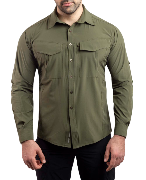 Vav Wear Tactical & Outdoor causal likra Košulja TACFLEX01