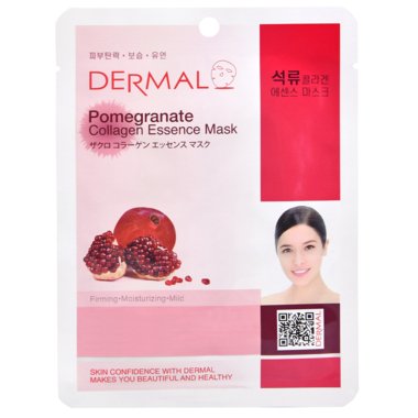 Sheet maska za lice DERMAL Collagen Essence nar 23g