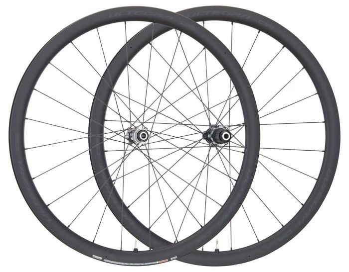 TOČKOVI SHIMANO ULTEGRA WH-R8170-C36 11-12 BRZINA QR (100/142MM) CARBON E-THRU CLINCHER(TUBELESS COMPATIBLE)