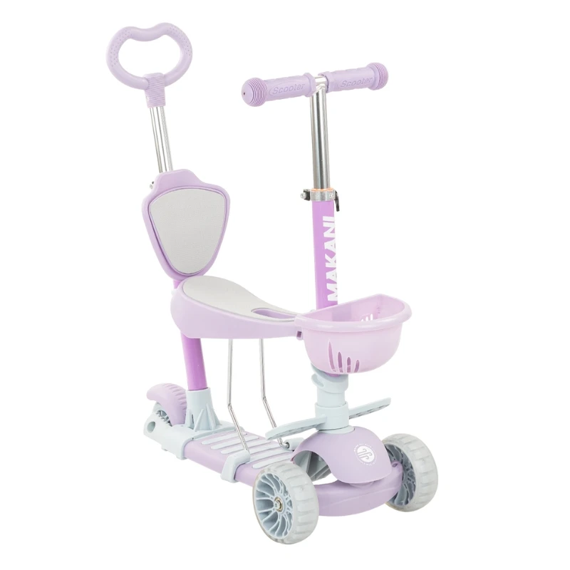 Kikka Boo Bon Bon trotinet za decu 4u1 Candy Purple, 3g+