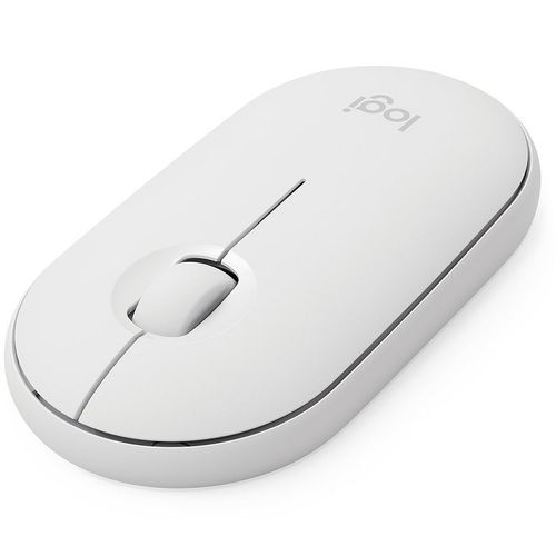 Logitech Pebble Mouse 2 M350s, Tonal White