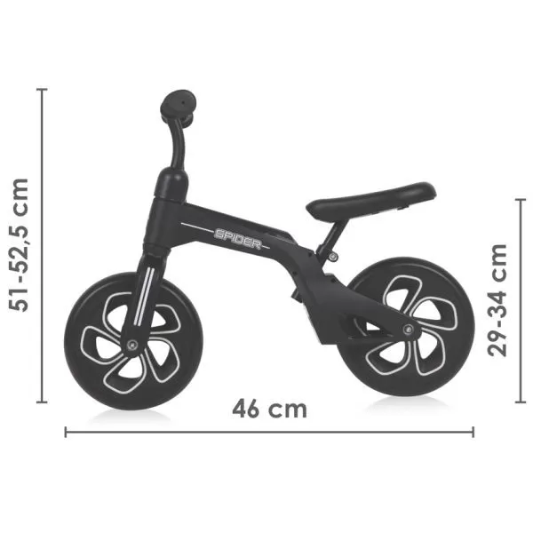 Balance bike Spider Red