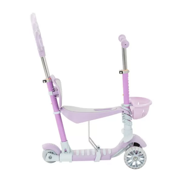 Trotinet Bonbon 4u1 lila - do 50kg