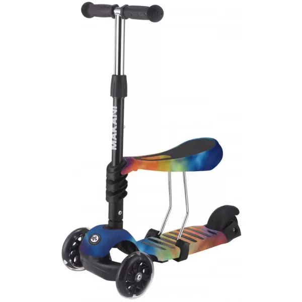 Trotinet Ride and Skate 3u1 Rainbow - do 50kg