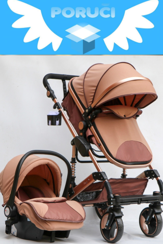 Kolica za bebe sa auto sedište MARSI 600-1