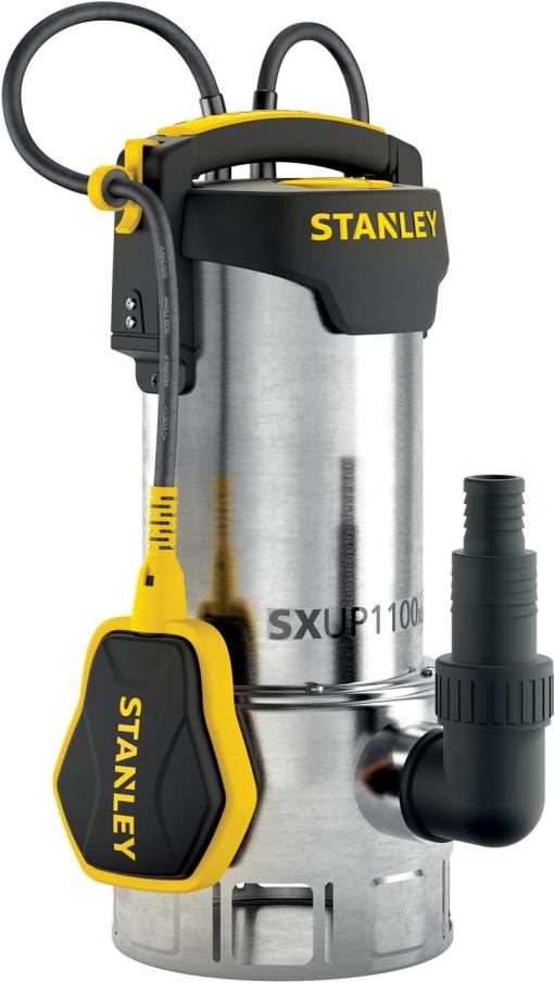 Stanley SXUP1100XDE Inox potopna pumpa za prljavu vodu, 1100W, 16.500l/h