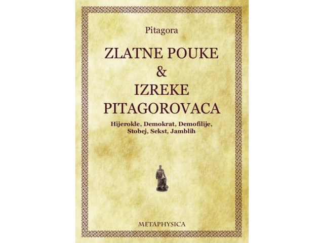 Zlatne pouke &;; Izreke pitagorovaca