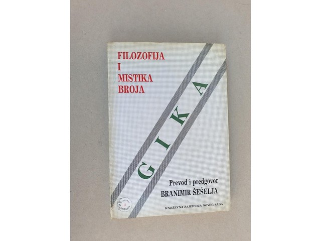 Filozofija i mistika broja - Matila Gika