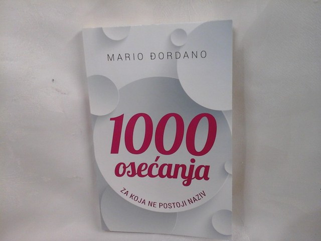 1000 osećanja za koja ne postoji naziv Mario Đordano