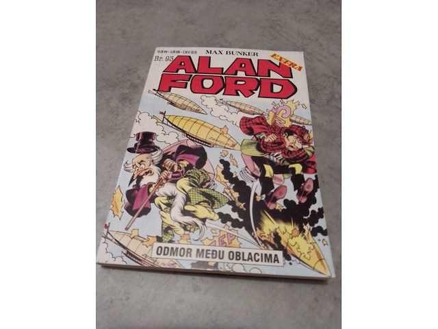 Alan Ford extra broj 93 Odmor među oblacima