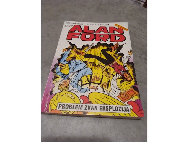 Alan Ford extra broj 57 Problem zvan eksplozija