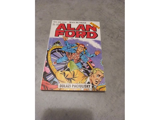 Alan Ford extra broj 53 Dolazi Paciulisky