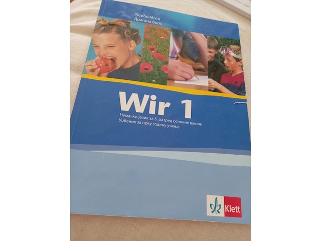 WIR 1 - Nemački jezik za 5.razred - Udžbenik - Klett