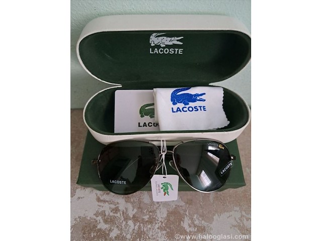 LaCoste Naocare Nove Sa Futrolom, Kutijom i Krpicom