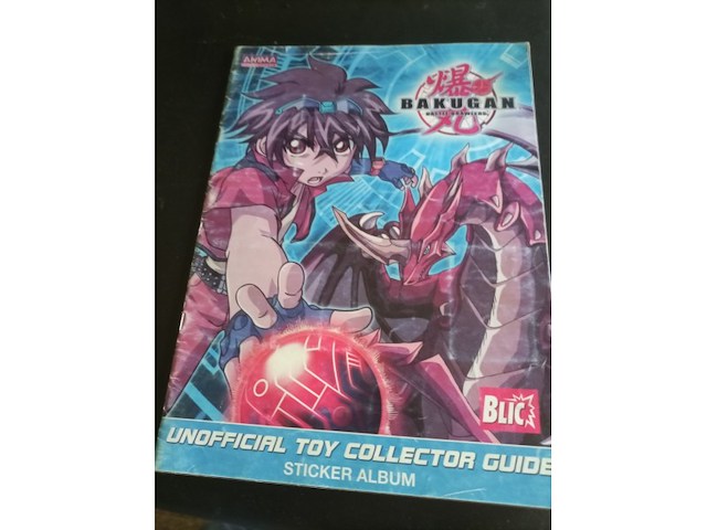 Album bakugan sa 53 slicice