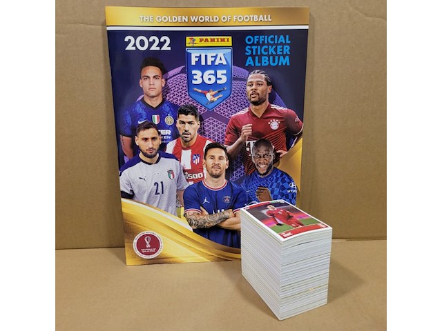 Fifa 365 2022 kompletan set i prazan album glanc