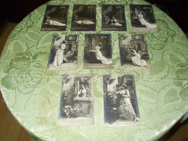 Gretchen - Carte Postale - razglednice iz 1907 i 1908 g