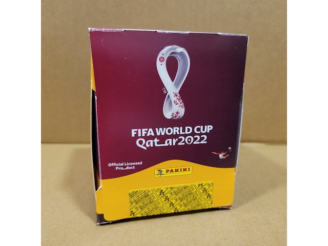 qatar 2022 panini kutija sa 50 kesica