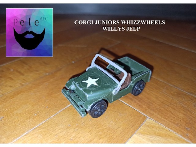 Corgi Juniors Whizzwheels - Willys Jeep