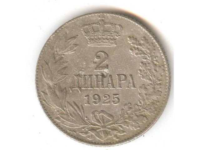 2 dinara 1925 sa munjom