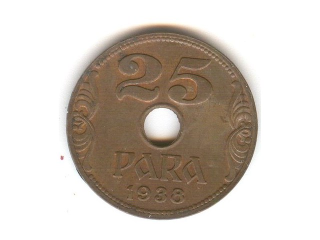 25 para 1938