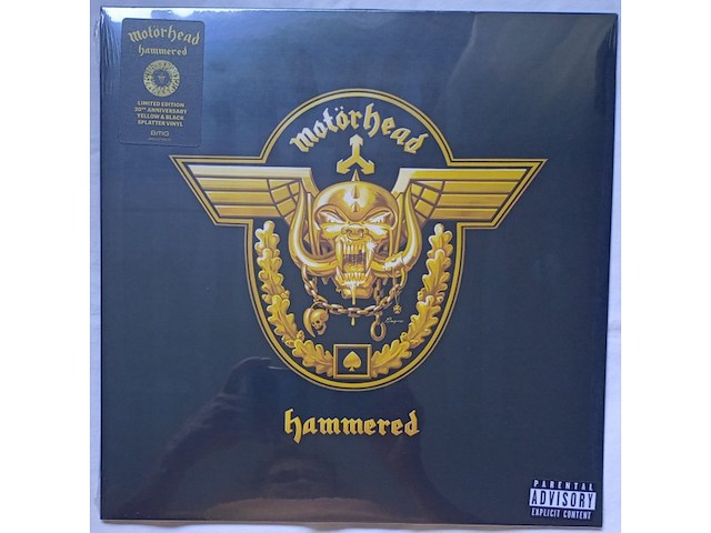 MOTORHEAD  -  HAMMERED  ( Novo !!! )