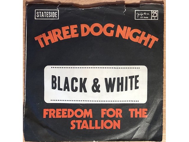 SP THREE DOG NIGHT - Black And White (1972) VG-
