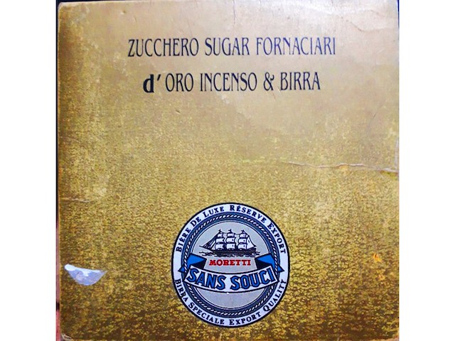 Zucchero Sugar Fornaciari–D`Oro Incenso &; Birra CD Mini