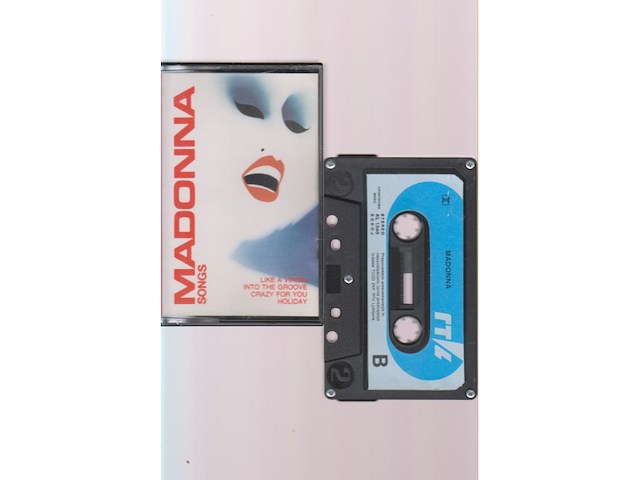 MADONNA SONGS / kolekcionarski, 1986