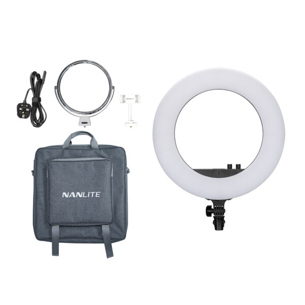 NANLITE Halo 18 LED Bi-color Ring Light (sa torbom)