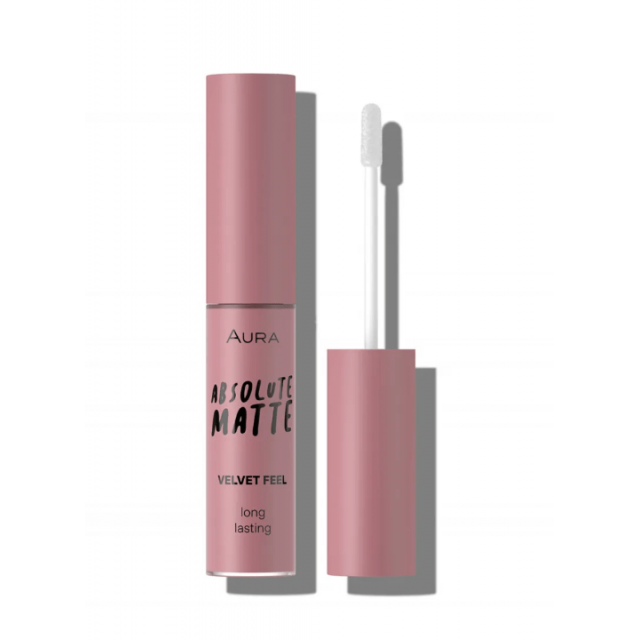 AURA ABSOLUTE MATTE TEČNI RUŽ ZA USNE 602 RING A BELL, 7ML