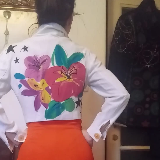 Byblos Boho floral jakna
