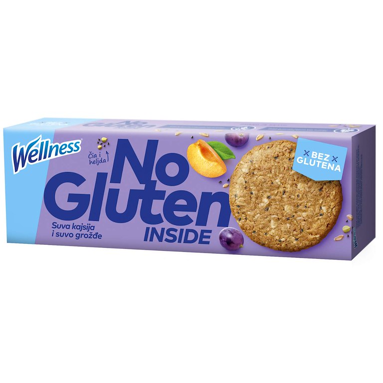 Wellness keks no gluten inside 140g wellness